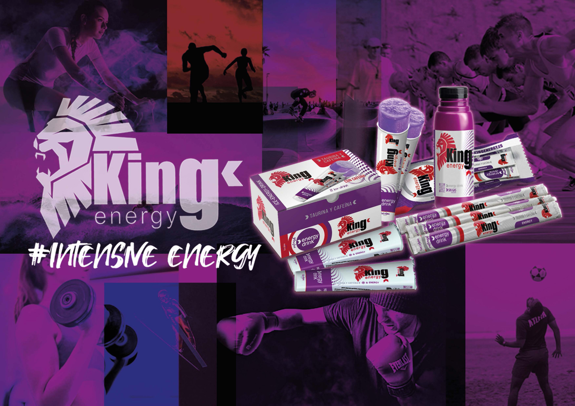 🍹 King Energy bebida energética SIN azúcar y SIN gas