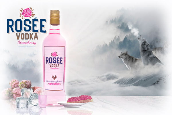 Vodka Rosee - Formato PET - Kr Drinks